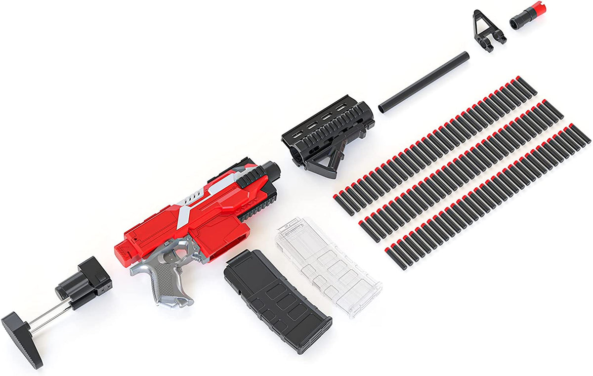 Skywin Electric Toy Gun Kit - Automatic & 3 Shot Burst Shooting Game T ...