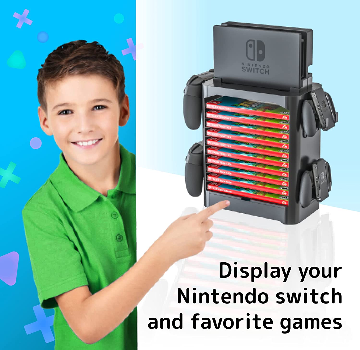 Skywin Game Storage Tower for Nintendo Switch Nintendo Switch Game H Skywin Design