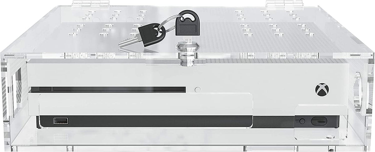 Skywin Acrylic Lock Box for Xbox Game Console - Secure and Protect Pub ...